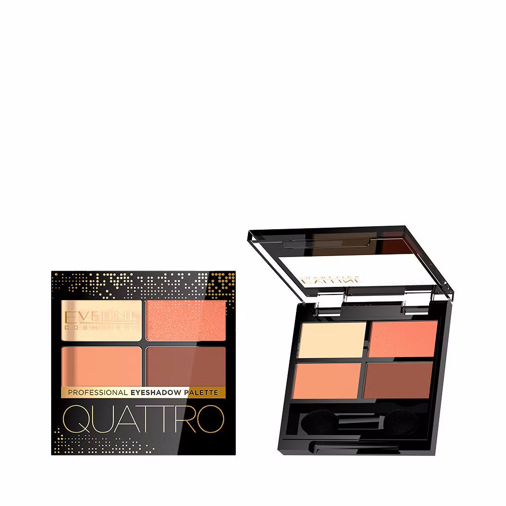 Eyeshadow Quattro Paleta 4 cieni do powiek - Sklep Internetowy Eveline ...